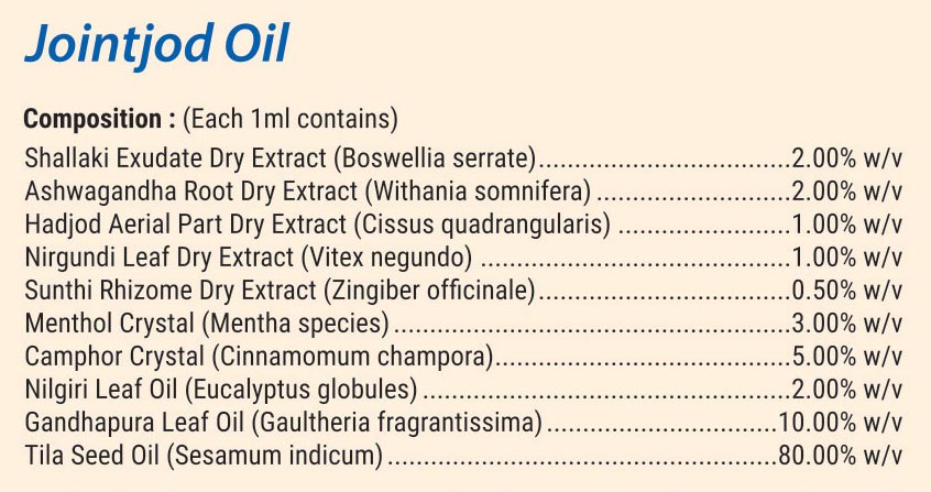 Jointjod Oil